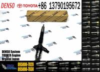 China Common Rail Fuel Injector Nozzle 095000-7020 23670-39175 Injection Valves for Toyota 1KD-FTV Diesel Engine for sale