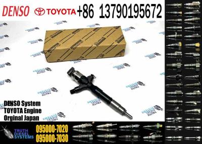 China Common Rail Fuel Injector Nozzle 095000-7020 23670-39175 Injection Valves for Toyota 1KD-FTV Diesel Engine for sale
