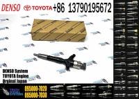 China Common Rail Fuel Injector Nozzle 095000-7020 23670-39175 Injection Valves for Toyota 1KD-FTV Diesel Engine for sale