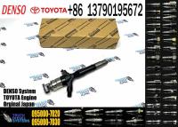 China Common Rail Fuel Injector Nozzle 095000-7020 23670-39175 Injection Valves for Toyota 1KD-FTV Diesel Engine for sale