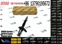 China High Quality Common Rail Injector 095000-7030 095000-7031 23670-39185 23670-39186 23670-30140 for 1KD-FTV Engine for sale
