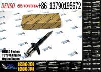 China High Quality Common Rail Injector 095000-7030 095000-7031 23670-39185 23670-39186 23670-30140 for 1KD-FTV Engine for sale