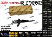 China New Diesel Fuel Common Rail Injector 095000-7350 23670-30210 for 1KD-FTV D-4D PRADO J120 EURO 3 3.0D Engine for sale