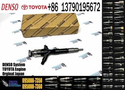 China New Diesel Fuel Common Rail Injector 095000-7350 23670-30210 for 1KD-FTV D-4D PRADO J120 EURO 3 3.0D Engine for sale