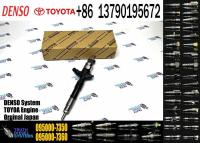 China New Diesel Fuel Common Rail Injector 095000-7350 23670-30210 for 1KD-FTV D-4D PRADO J120 EURO 3 3.0D Engine for sale