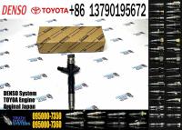 China New Diesel Fuel Common Rail Injector 095000-7350 23670-30210 for 1KD-FTV D-4D PRADO J120 EURO 3 3.0D Engine for sale