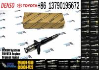 China Diesel Fuel Injector 095000-7360 23670-39155 for Denso Toyota 1KD 1KD-FTV 3.0L D-4D Euro 3 for sale