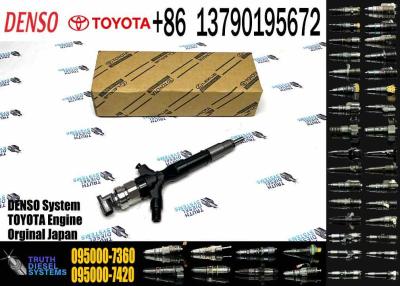 China Diesel Fuel Injector 095000-7360 23670-39155 for Denso Toyota 1KD 1KD-FTV 3.0L D-4D Euro 3 for sale
