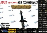 China Diesel Fuel Injector 095000-7360 23670-39155 for Denso Toyota 1KD 1KD-FTV 3.0L D-4D Euro 3 for sale