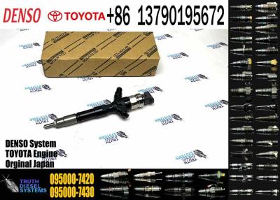 China Diesel Fuel Injector 095000-7420 23670-30250 for Toyota 2.5 2KD-FTV Engine for sale