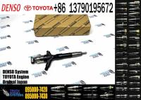 China Diesel Fuel Injector 095000-7420 23670-30250 for Toyota 2.5 2KD-FTV Engine for sale