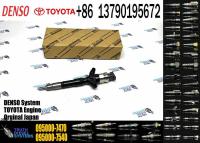 China Diesel Fuel Injector 095000-7470 23670-39255 for Toyota 2KD-FTV 2.5 D-4D Engine for sale