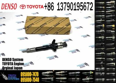 China Diesel Fuel Injector 095000-7470 23670-39255 for Toyota 2KD-FTV 2.5 D-4D Engine for sale