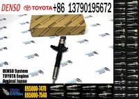 China Diesel Fuel Injector 095000-7470 23670-39255 for Toyota 2KD-FTV 2.5 D-4D Engine for sale