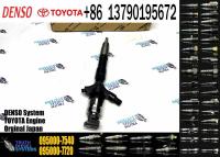 China Common Rail Fuel Injector 095000-7540 23670-30280 2367030280 for Toyota Hilux 1KD-FTV Diesel Engine for sale