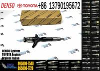 China Common Rail Fuel Injector 095000-7540 23670-30280 2367030280 for Toyota Hilux 1KD-FTV Diesel Engine for sale