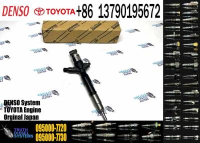 China High Quality New Common Diesel Rail Fuel Injector 095000-7720 23670-30320 for Toyota 1KD-FTV Engine for sale