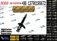China High Quality New Common Diesel Rail Fuel Injector 095000-7720 23670-30320 for Toyota 1KD-FTV Engine for sale