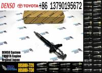 China High Quality New Common Diesel Rail Fuel Injector 095000-7720 23670-30320 for Toyota 1KD-FTV Engine for sale
