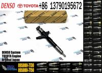 China 095000-7730 23670-39295 23670-39296 095000-7731 CR Fuel Injector for Toyota 1KD-FTV 3.0L D-4D Land Cruiser Prado J120 2004-2006 for sale