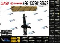 China Common Rail Injector 095000-7750 23670-39276 Diesel Fuel Injector for Denso Toyota Hilux Hiace for sale