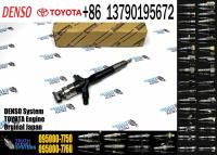 China Common Rail Injector 095000-7750 23670-39276 Diesel Fuel Injector for Denso Toyota Hilux Hiace for sale