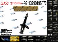 China Common Rail Injector 095000-7750 23670-39276 Diesel Fuel Injector for Denso Toyota Hilux Hiace for sale