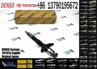 China Common Rail Injector 095000-7750 23670-39276 Diesel Fuel Injector for Denso Toyota Hilux Hiace for sale