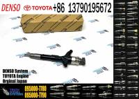 China Diesel Fuel Type New 23670-30220 095000-7780 23670-39316 23670-39215 23670-39310 Common Rail diesel Injection Valve for sale