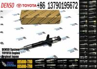 China Diesel Fuel Type New 23670-30220 095000-7780 23670-39316 23670-39215 23670-39310 Common Rail diesel Injection Valve for sale