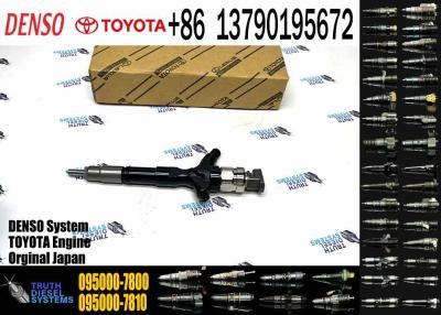 China 2KD-FTV Diesel Fuel Injector 23670-30310 9709500-780 095000-7800 for D-ENSO T-OYOTA HILUX 2.5L for sale