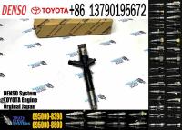 China Diesel Common Rail Injector 095000-8390 23670-30280 for Toyota Hilux 3.0 D4D 1KD-FTV for sale