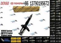 China Diesel Common Rail Injector 095000-8390 23670-30280 for Toyota Hilux 3.0 D4D 1KD-FTV for sale