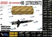 China 1KD 2KD Injector 295050-0020 23670-30190 for Toyota 1KD-FTV 2KD-FTV Diesel Fuel Injector for sale