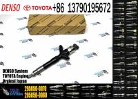 China Good Price New Common Diesel Rail Fuel Injector 295050-0070 23670-30380 for Toyota 1KD-FTV 2KD - FTV Engine for sale