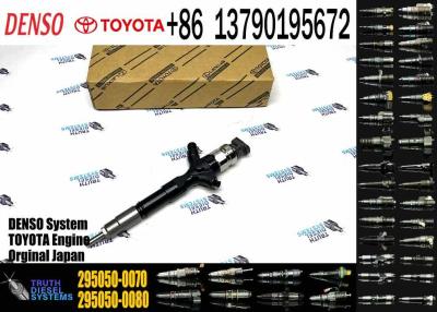 China Good Price New Common Diesel Rail Fuel Injector 295050-0070 23670-30380 for Toyota 1KD-FTV 2KD - FTV Engine for sale