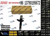 China Good Price New Common Diesel Rail Fuel Injector 295050-0070 23670-30380 for Toyota 1KD-FTV 2KD - FTV Engine for sale