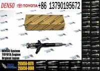 China Good Price New Common Diesel Rail Fuel Injector 295050-0070 23670-30380 for Toyota 1KD-FTV 2KD - FTV Engine for sale