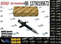 China Good Price New Common Diesel Rail Fuel Injector 295050-0070 23670-30380 for Toyota 1KD-FTV 2KD - FTV Engine for sale