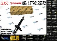 China Fuel Injector 23670-30190 23670-30196 295050-0100 for TOYOTA LAND CRUISER PRADO FORTUNER DYNE 2001-2010 for sale