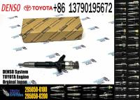 China Fuel Injector 23670-30190 23670-30196 295050-0100 for TOYOTA LAND CRUISER PRADO FORTUNER DYNE 2001-2010 for sale