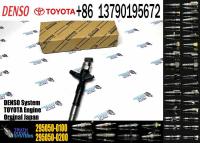 China Fuel Injector 23670-30190 23670-30196 295050-0100 for TOYOTA LAND CRUISER PRADO FORTUNER DYNE 2001-2010 for sale