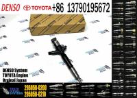 China 295050-0200 23670-39365 23670-30400 295050-0460 Common Rail Injector for Land / Cruiser / Prado 1KD-FTV for sale