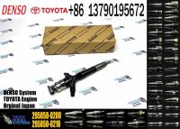 China 295050-0200 23670-39365 23670-30400 295050-0460 Common Rail Injector for Land / Cruiser / Prado 1KD-FTV for sale