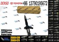 China 295050-0200 23670-39365 23670-30400 295050-0460 Common Rail Injector for Land / Cruiser / Prado 1KD-FTV for sale