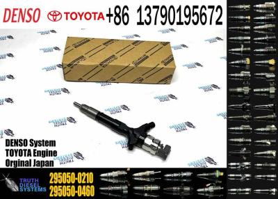 China Diesel Engine Spare Parts 295050-0470 295050-0210 Common Rail Fuel Injector 23670-30410 for Toyota Hiace Hilux 1KD-FTV 2KD-FTV for sale