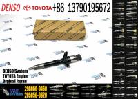 China Common Rail Injector 23670-30400 diesel Fuel Injector 295050-0460 for toyota for sale