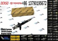 China Common Rail Injector 23670-30400 diesel Fuel Injector 295050-0460 for toyota for sale