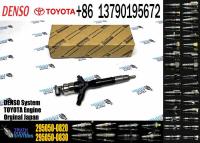 China High Quality Fuel Diesel Injector 295050-0820 295050-0070 295050-082#Common Rail Diesel Fuel Injector for Toyota Hilux Hiace for sale