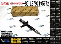 China High Quality Fuel Diesel Injector 295050-0820 295050-0070 295050-082#Common Rail Diesel Fuel Injector for Toyota Hilux Hiace for sale